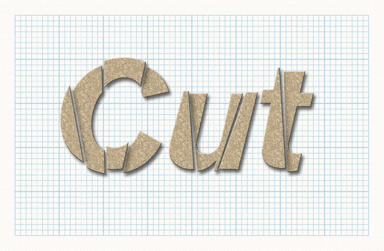 Adobe Photoshop: How to Make Cut up Text - Acuity Training