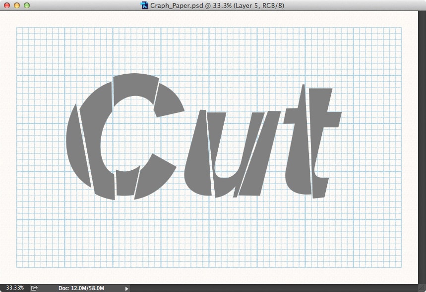 Adobe Photoshop: How to Make Cut up Text - Acuity Training