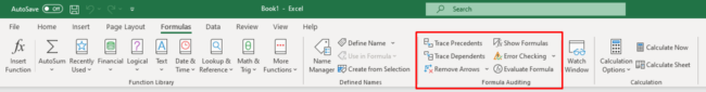 Microsoft Excel: A Guide To Auditing Formulas To Ensure They're Correct