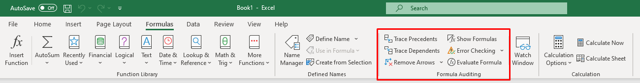 Microsoft Excel: A Guide To Auditing Formulas To Ensure They're Correct