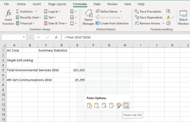 Linking Data In Microsoft Excel: The 2 Methods That You Need To Know