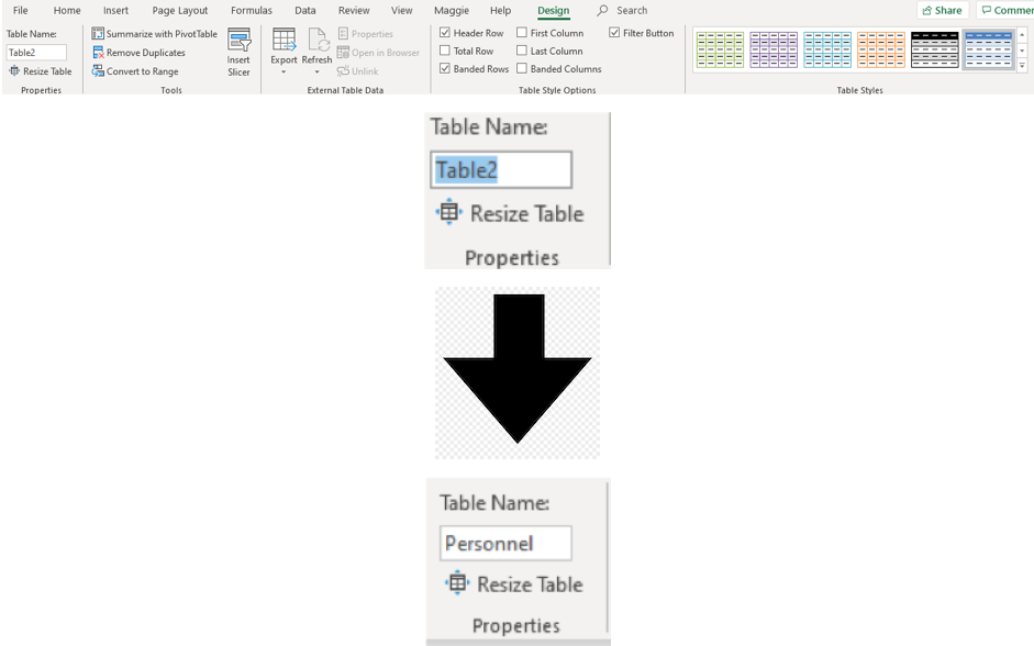 Excel Pivot Tables to Data Tables! - Acuity Training