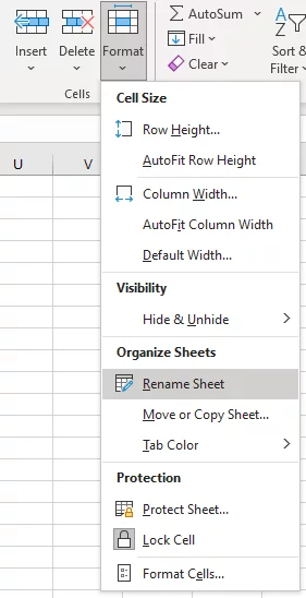 Microsoft Excel: How To Rename A Worksheet | Acuity Training