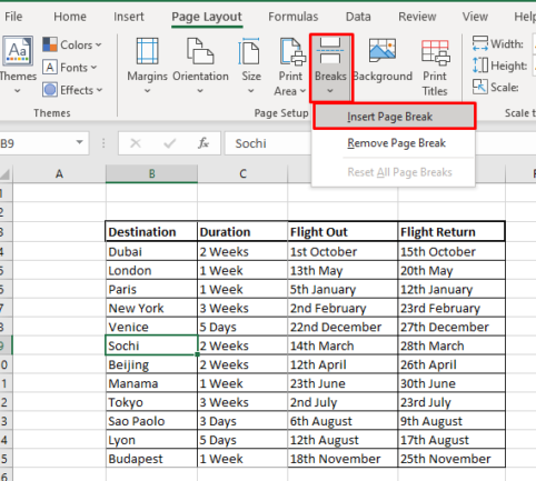 Microsoft Excel: A Guide To Controlling Your Page Layout