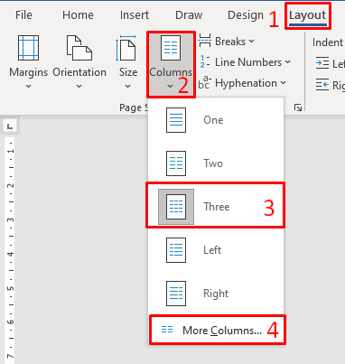 Microsoft Word: How to Create Columns For a Newsletter In Word