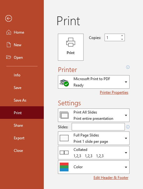 Different Ways To Print Your PowerPoint Presentation Acuity Training