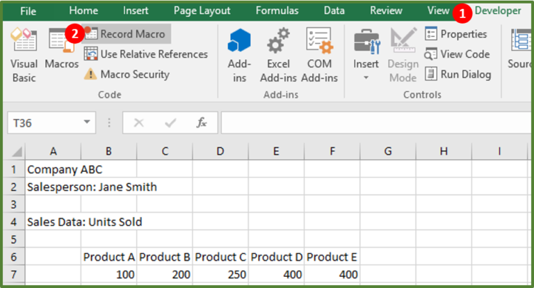Creating A Simple Macro In Excel (Step-By-Step) - Acuity Training