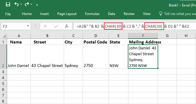 Using Concatenate In Excel A Complete Guide Acuity Training