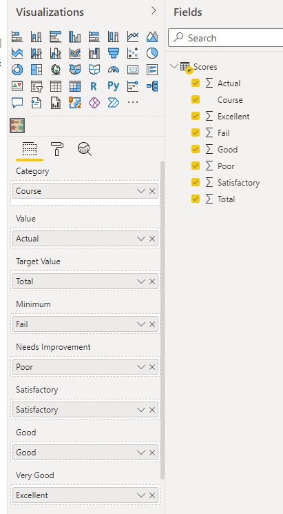Creating Bullet Charts In Power Bi Only 4 Quick Steps