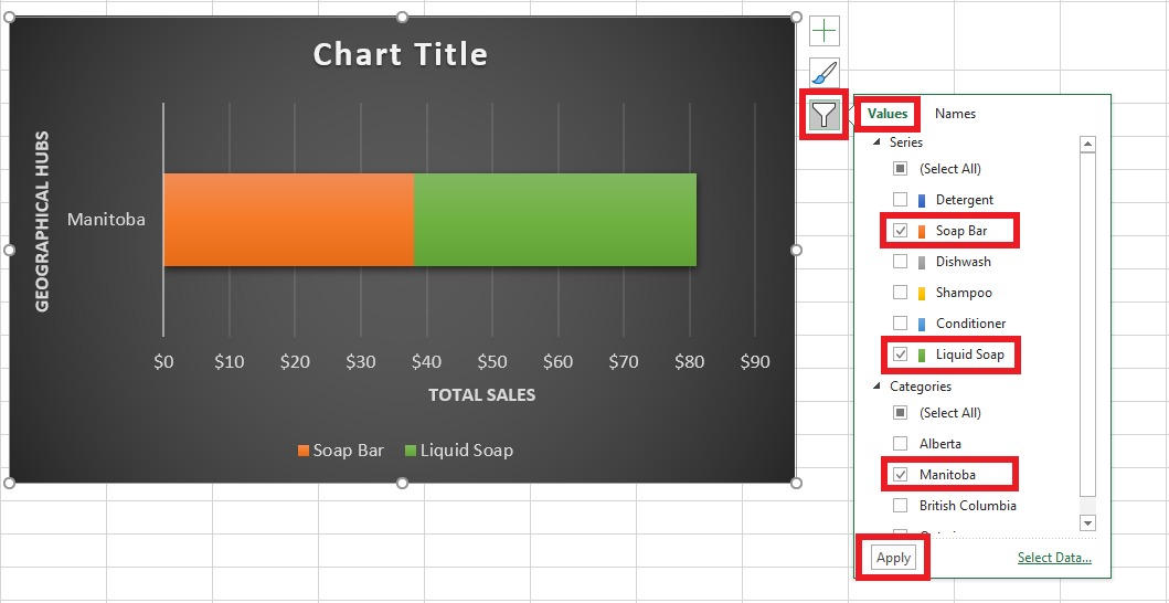 How To Make A Stacked Bar Or Column Chart (5 Minutes Or Less!)