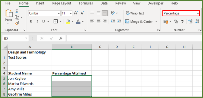 How To Calculate A Percentage Difference in Excel - Acuity Training