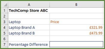 How To Calculate A Percentage Difference in Excel - Acuity Training