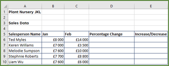 How To Calculate A Percentage Difference in Excel - Acuity Training