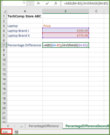 How To Calculate A Percentage Difference in Excel - Acuity Training