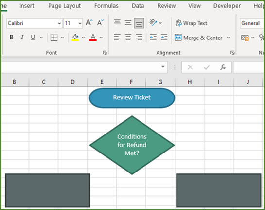 Create A Flowchart In Excel Easily! - Acuity Training