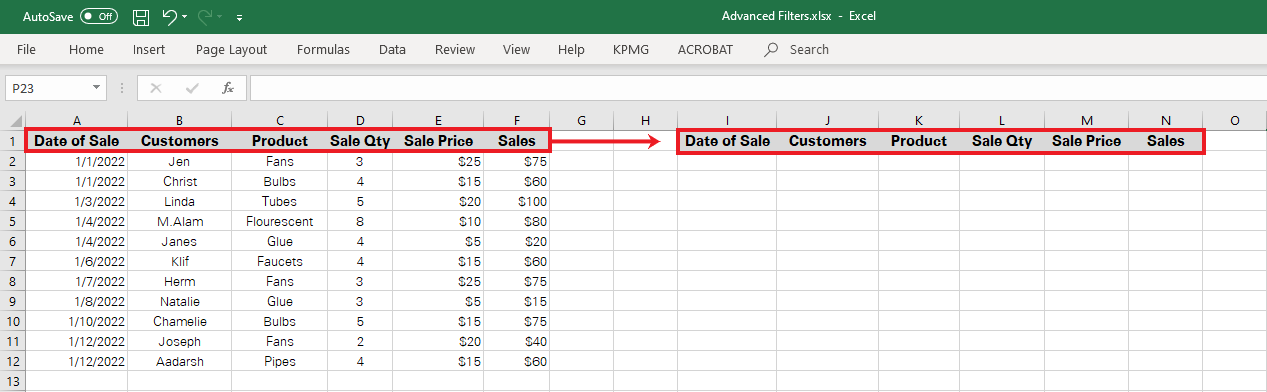 Ultimate Guide to Advanced Filters in Excel - Acuity Training