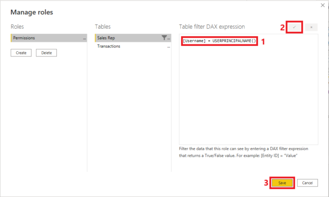 Dynamic Row Level Security in Power BI - Acuity Training