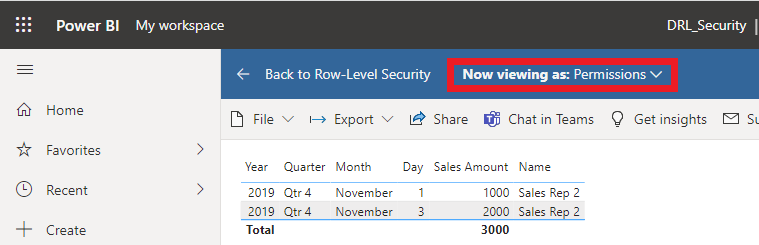 Dynamic Row Level Security in Power BI - Acuity Training