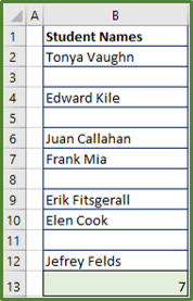 The COUNTA Function - Use It In Your Own VBA Code! - Acuity Training