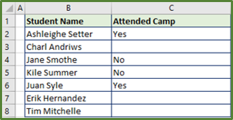 The COUNTA Function - Use It In Your Own VBA Code! - Acuity Training