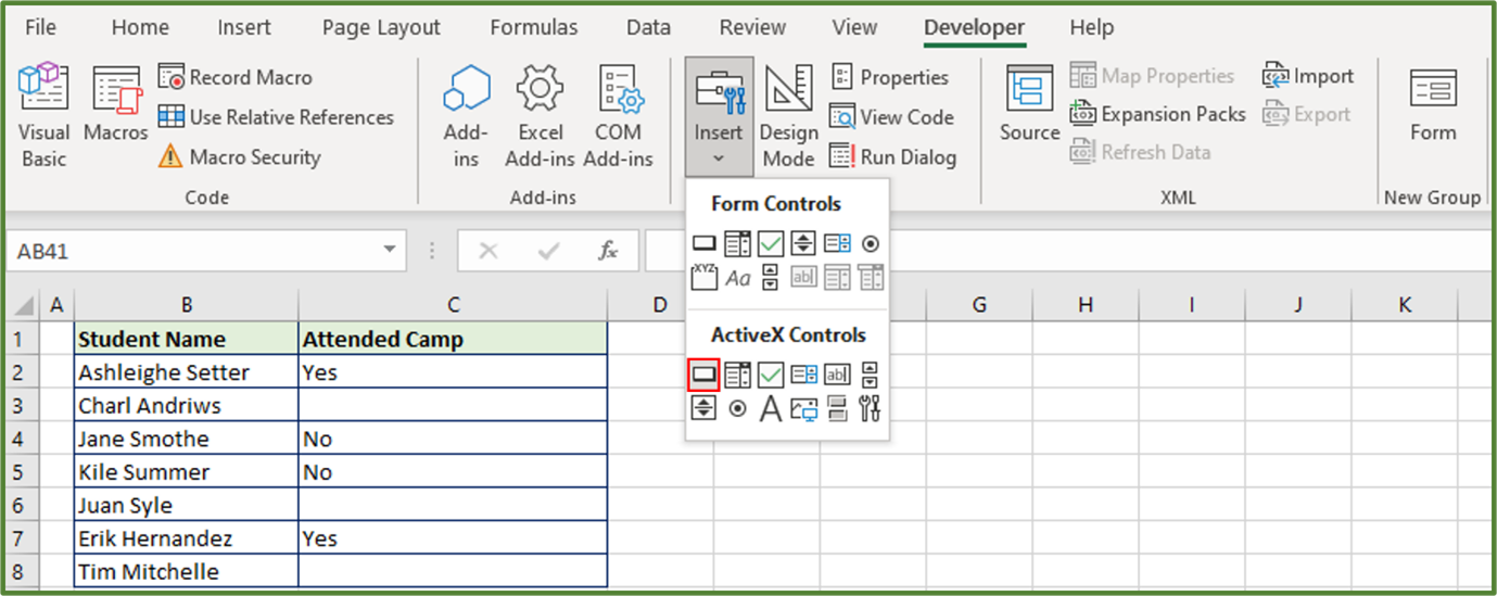 The COUNTA Function - Use It In Your Own VBA Code! - Acuity Training