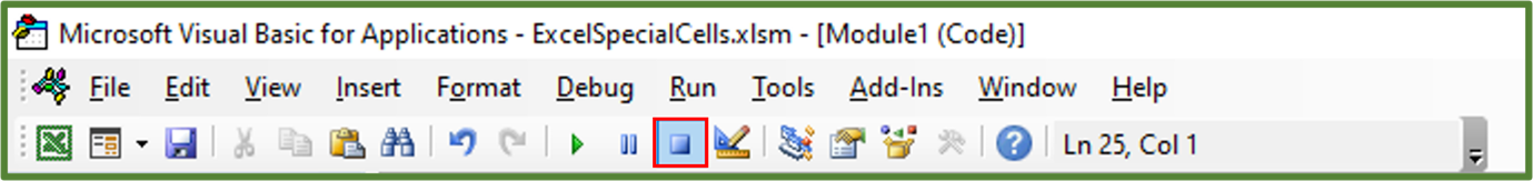 Mastering VBA Special Cells In Excel - Acuity Training