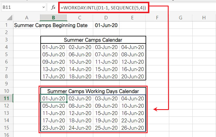 Sequence Functions Mastering Excels Array Tools Acuity Training