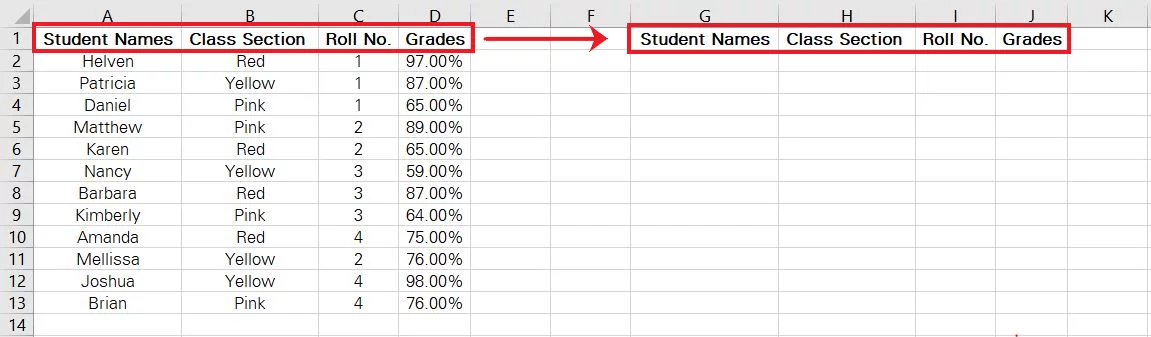 SORT and SORTBY functions