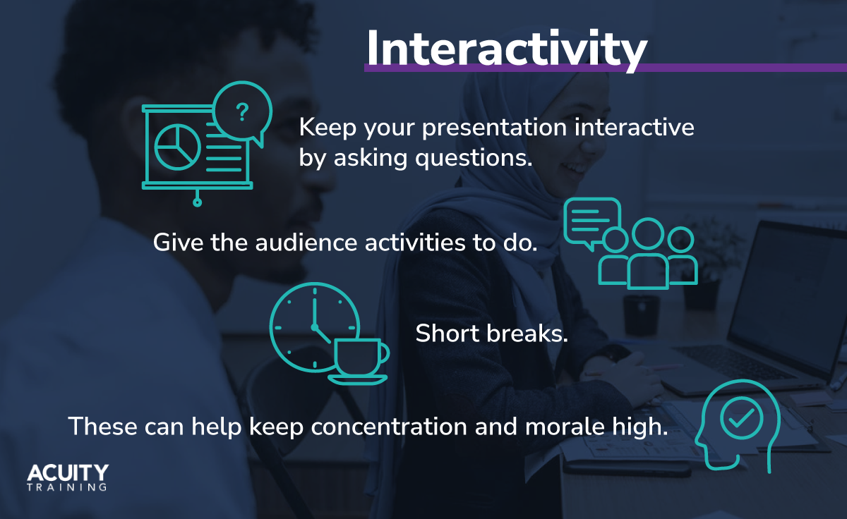 Top tips for delivering presentations at work | Acuity Training