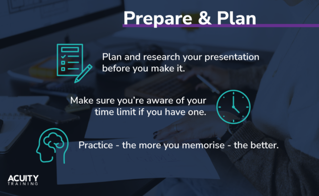 Top tips for delivering presentations at work | Acuity Training