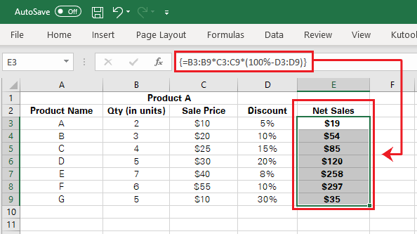 Excel Array Formulas - Master Multi-Cell And Single-Cell!