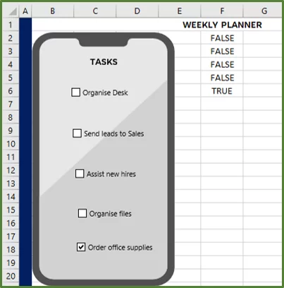 Form Controls: How To Use A Checkbox In Excel - Acuity Training