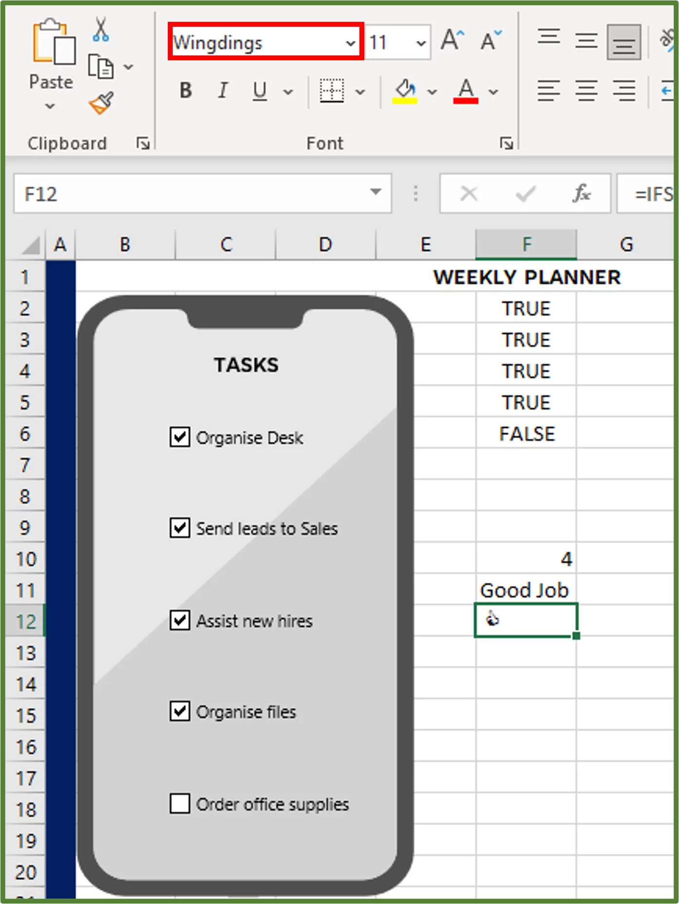 Form Controls How To Use A Checkbox In Excel Acuity Training