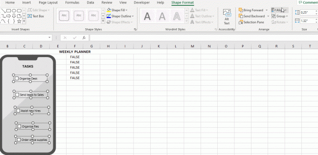 Form Controls: How To Use A Checkbox In Excel - Acuity Training