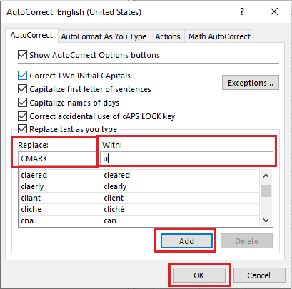 Inserting A Check Mark (Tick ) Symbol in Excel - Acuity Training