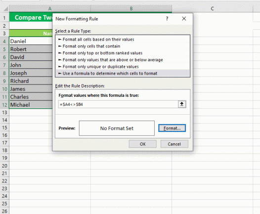 Compare Two Columns In Excel (Ultimate Guide!) - Acuity Training