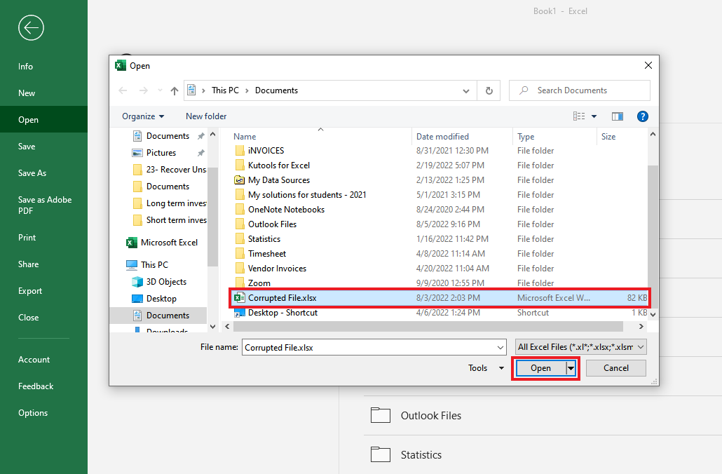 Recover Unsaved Files in Excel 2023 ! - Acuity Training