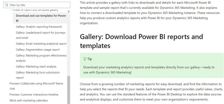 Using Templates In Power BI [Inc 2 Full Examples & 5 Download Sites]