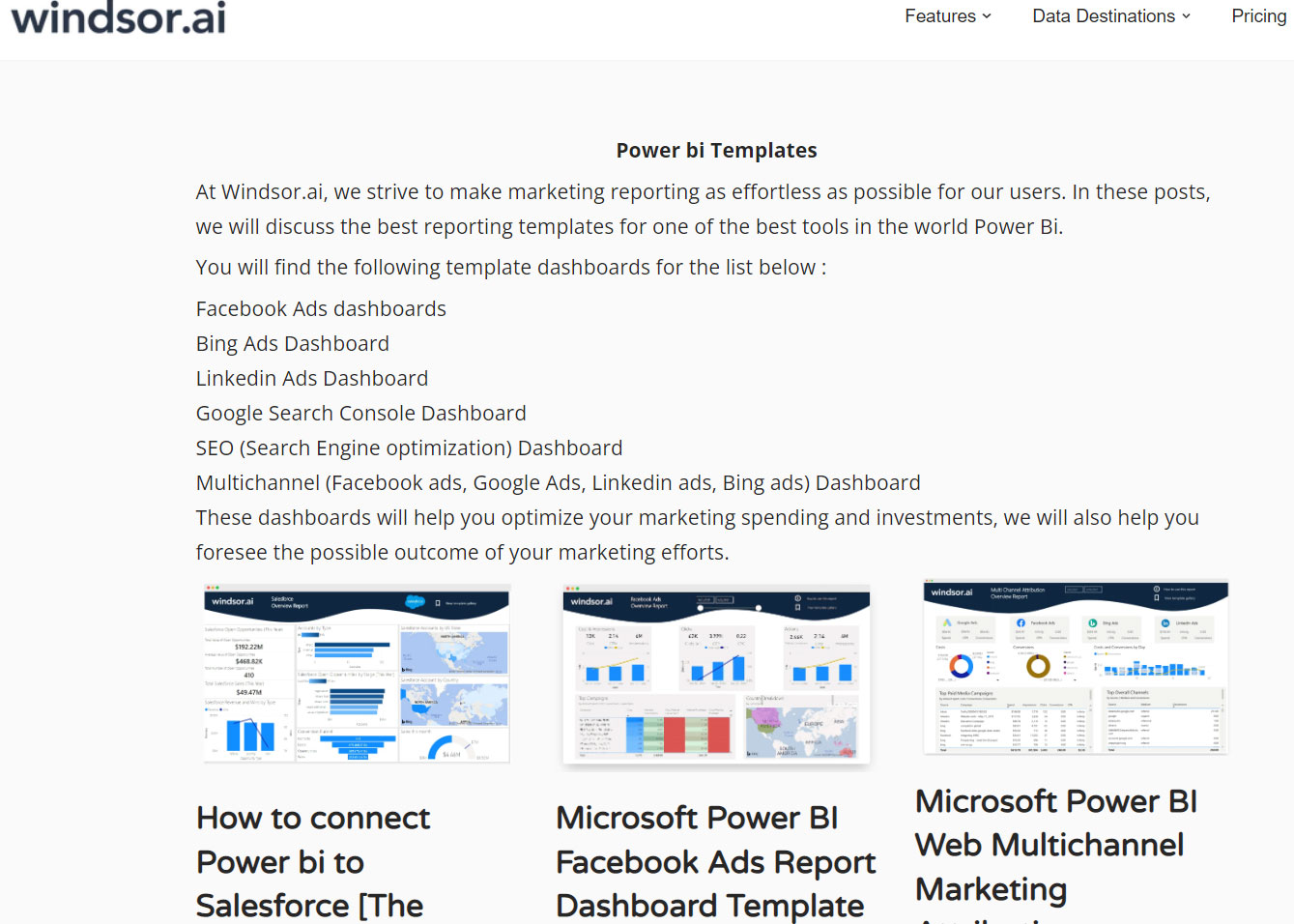 Using Templates In Power BI [Inc 2 Full Examples & 5 Download Sites]