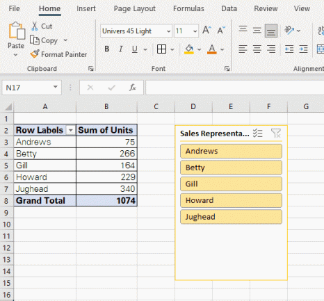 Slicers In Excel - Why Are They So Useful? - Acuity Training