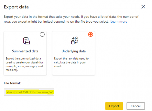 How to Export From Power BI to Excel - Acuity Training