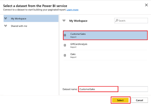 Power BI Report Builder - Acuity Training