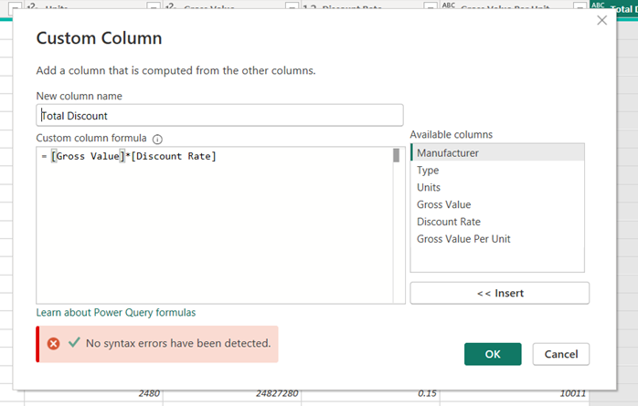 Power BI – Custom Columns - Acuity Training