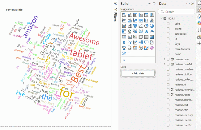 The Word Cloud Visual In Power BI (How To Create One In 3 Quick Steps)