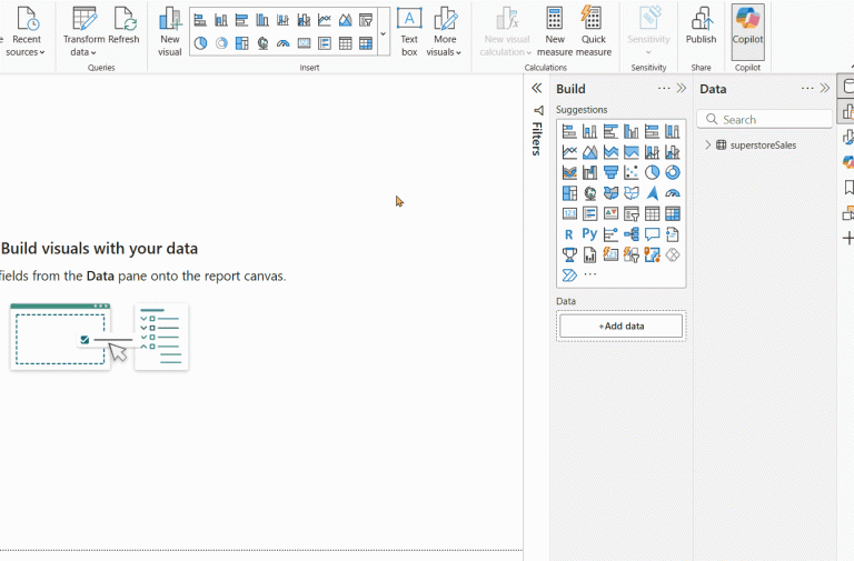 Creating A Combo Chart (Two-Axis Chart) In Power BI - Acuity Training