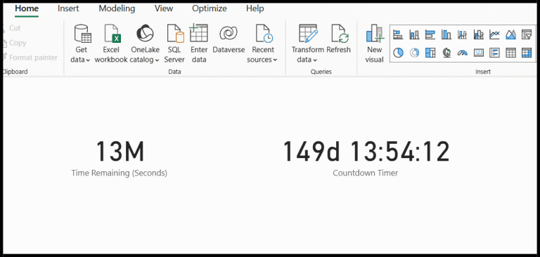 Using The Dynamic Countdown Timer in Power BI - Acuity Training