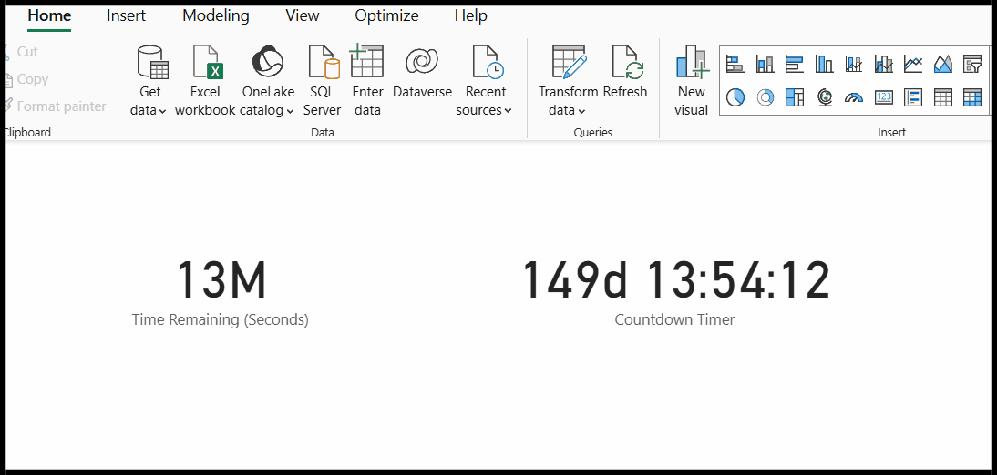 Using The Dynamic Countdown Timer in Power BI - Acuity Training