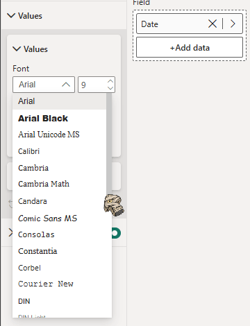 Using Custom Fonts In Power BI - Acuity Training