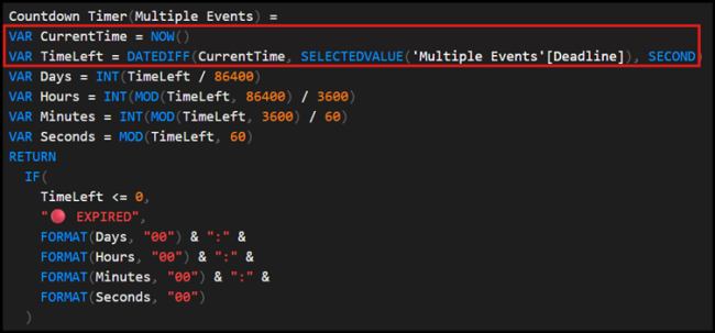 Using The Dynamic Countdown Timer in Power BI - Acuity Training